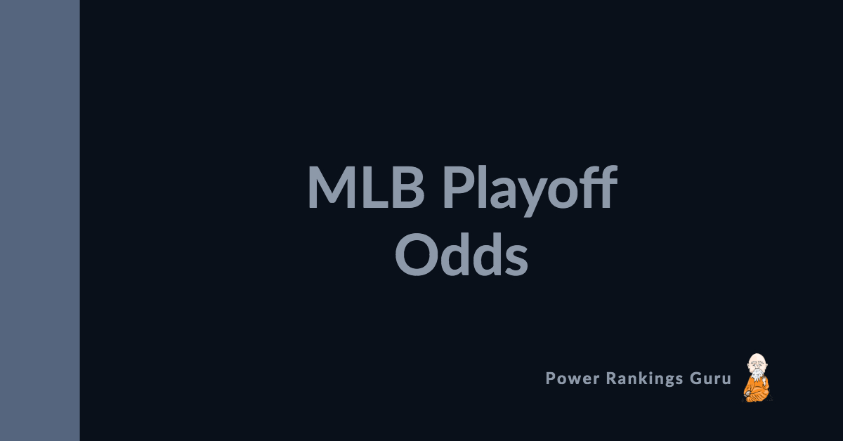 MLB Playoff Odds