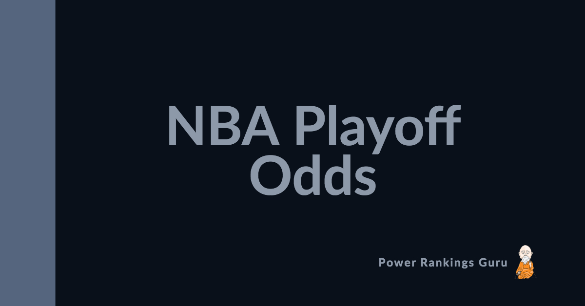 NBA Playoff Odds